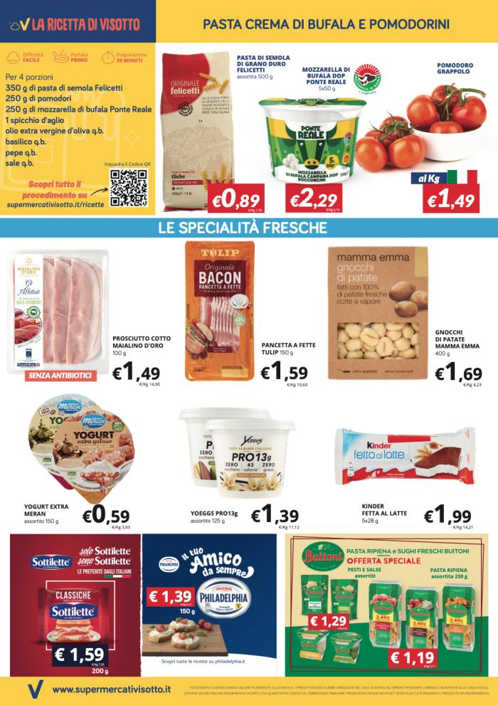 Volantino | Supermercati Visotto